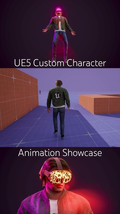 UE5 Custom Character Animation Showcase & Renders #unrealengine #gamedev #animation #fyp #gaming ...