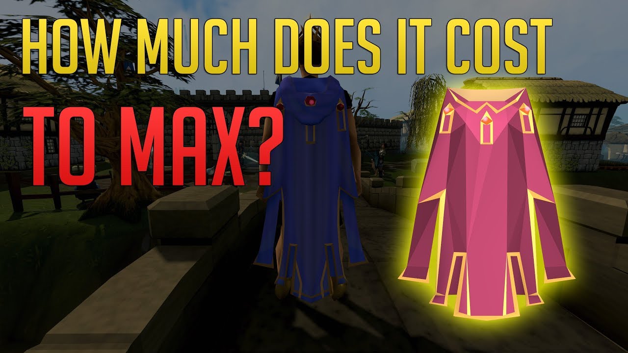 How much it costs to MAX your account in Runescape 3 - YouTube