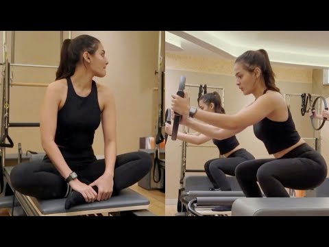 rachquel nesia olahraga workout lagi