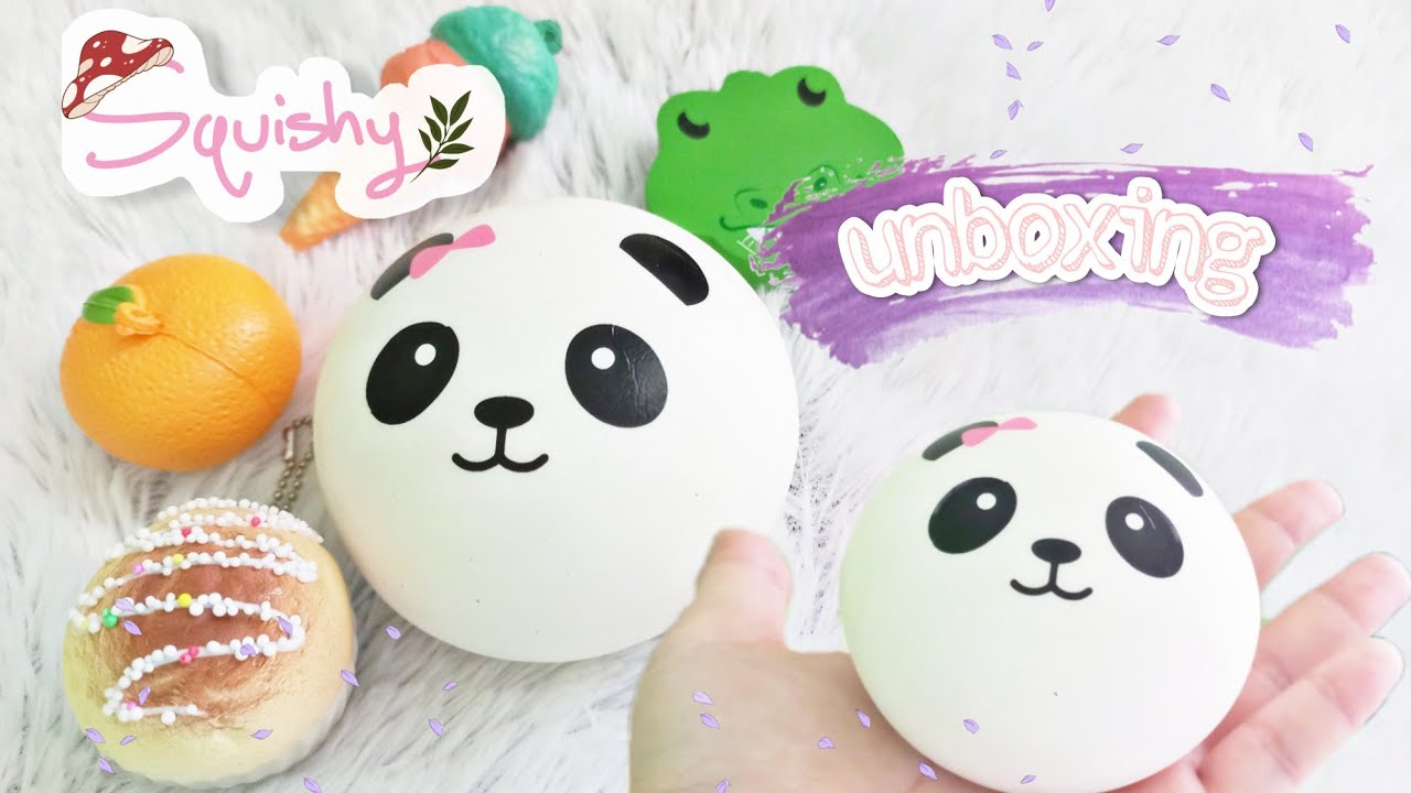 unboxing squishy satisfying video - YouTube
