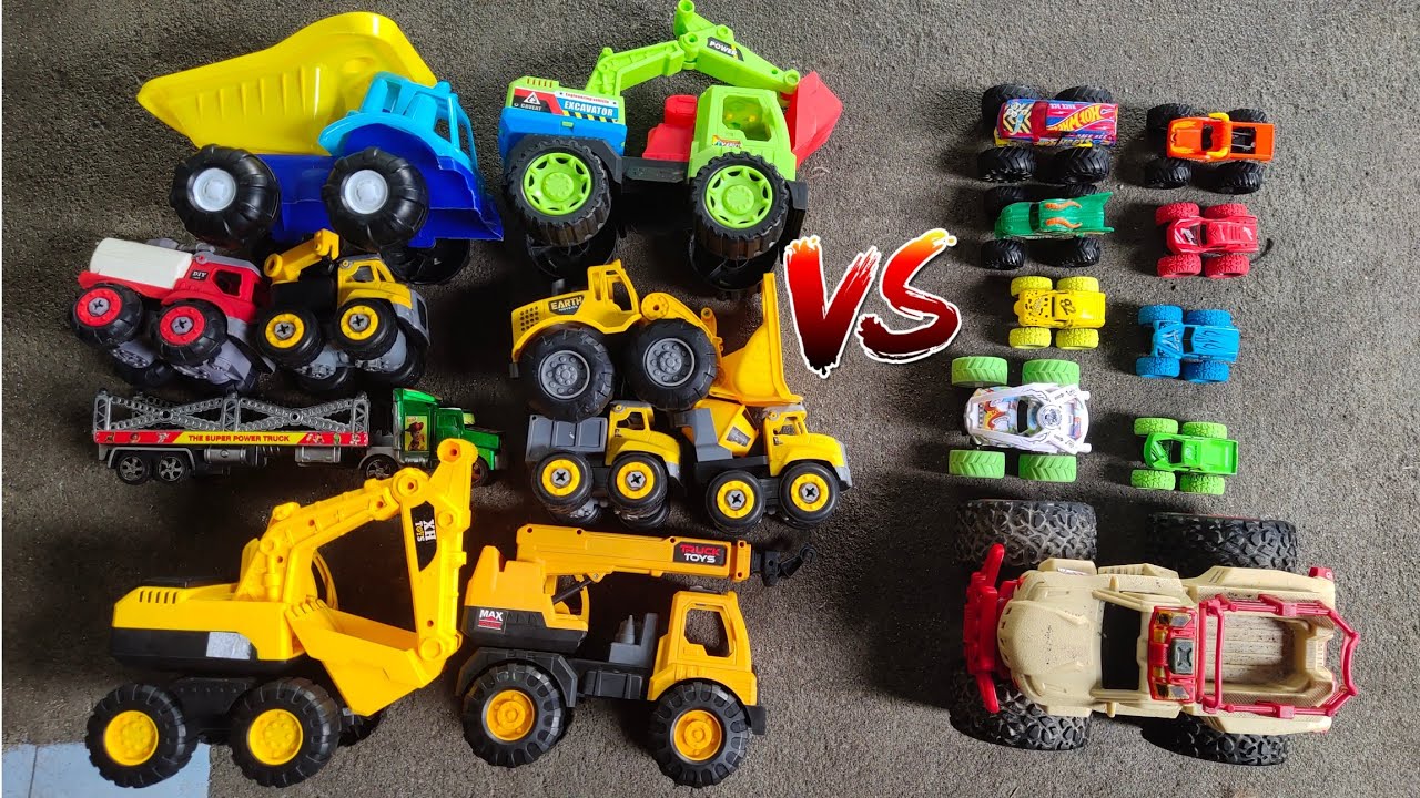 Looking for CONSTRUCTION VEHICLES and MONSTER TRUCKS EXCAVATOR ...