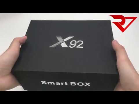 x92 android TV box unboxing video，Upgrade kodi 17.3 s912 octa core ...