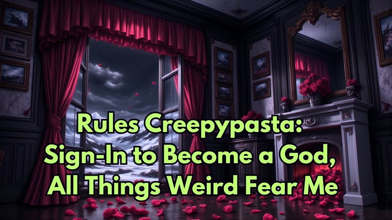 Rules Creepypasta: Sign-In to Become a God, All Things Weird Fear Me ...
