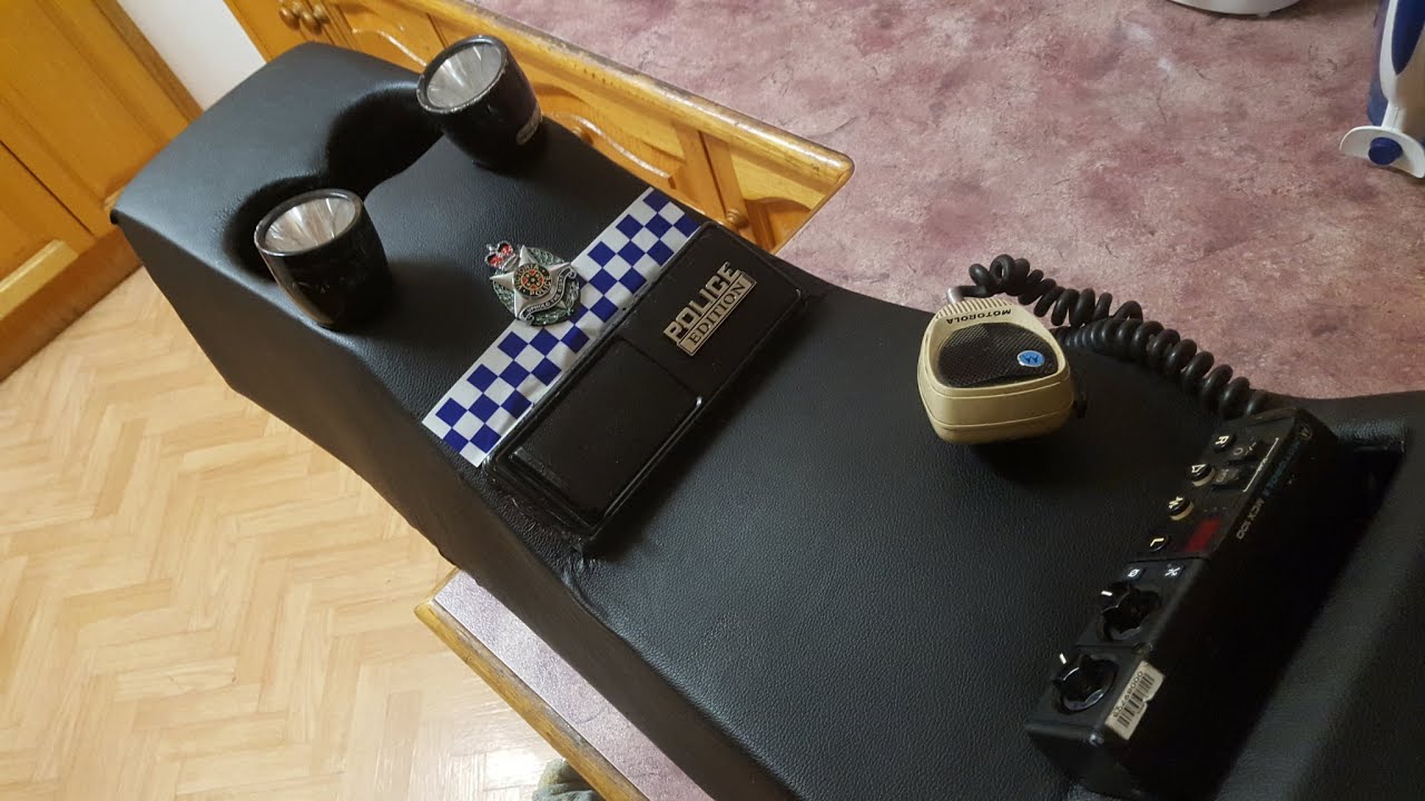 XG FORD FALCON, EX VICTORIA POLICE VAN Console Custom build and repair ...