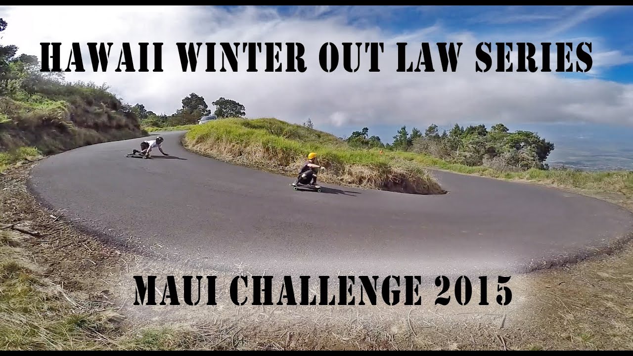 Maui Challenge 2015 - Longboard Race - YouTube