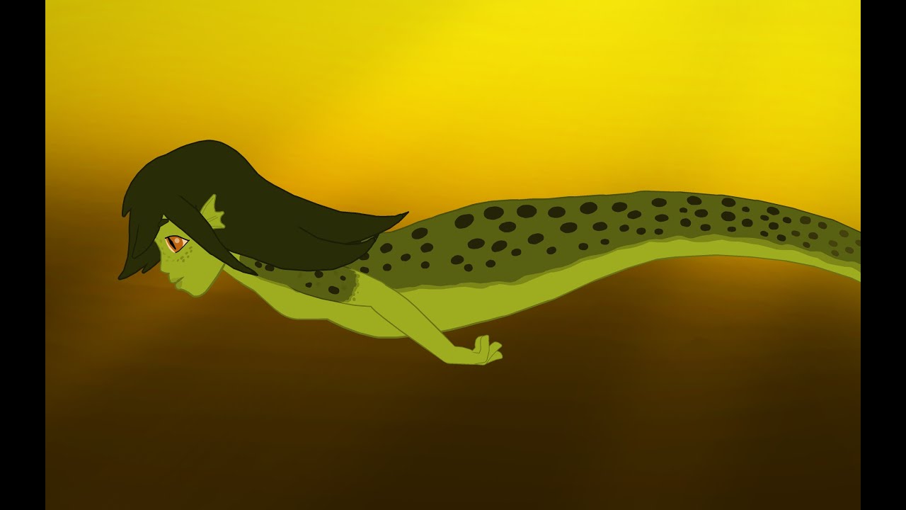 Swamp Mermaid (swim cycle) - YouTube