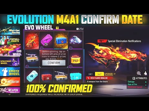 M4A1 infernal Draco Evo Gun Skin full Details and Review| Next Evo gun ...