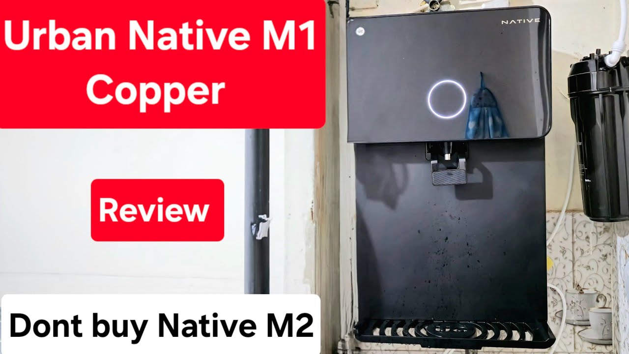 Urban Native M1 Copper | Best Water purifier for Home - YouTube