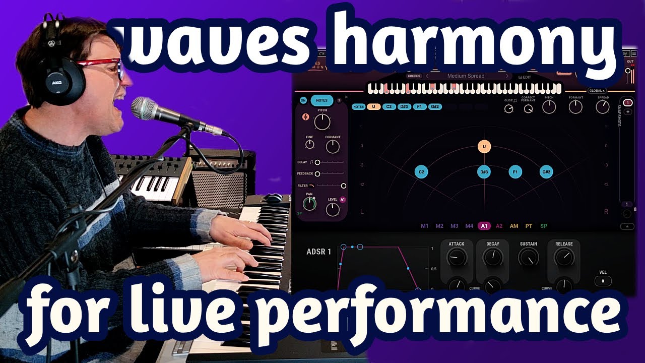 WAVES Harmony is the best harmonizer for LIVE performance ever | Sounds ...