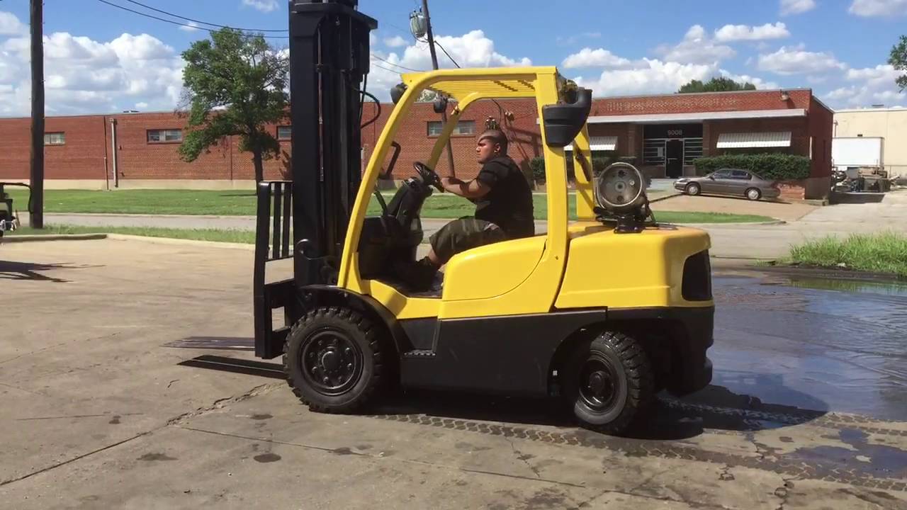 Hyster H80FT Forklift - YouTube