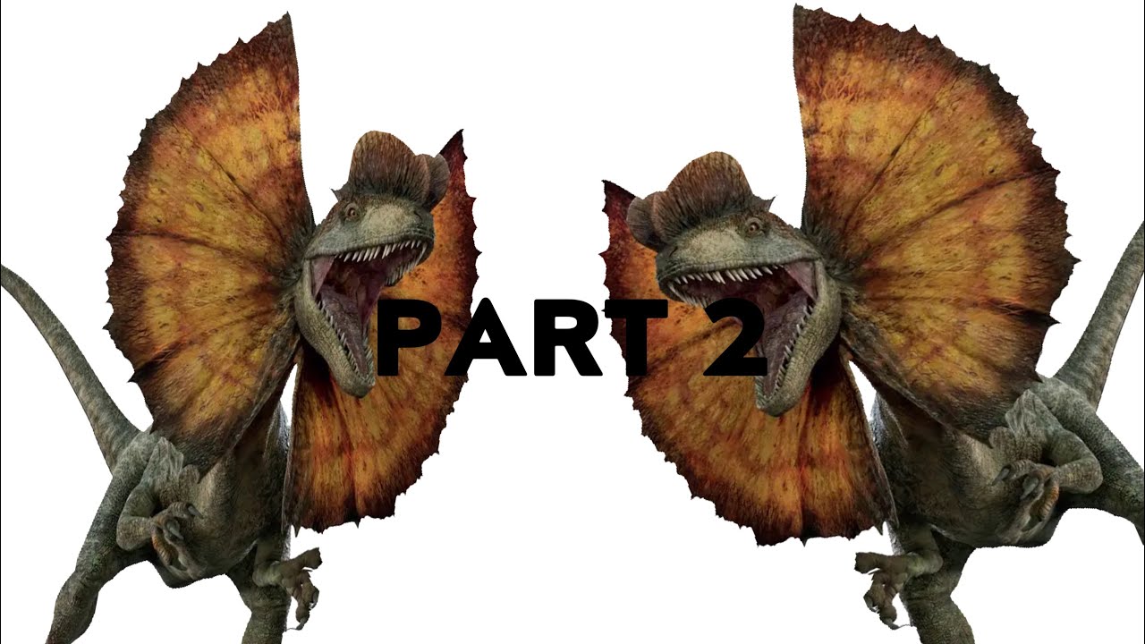 Jurassic World aftermath (part 2) the Dilophosaurus is in the game ...