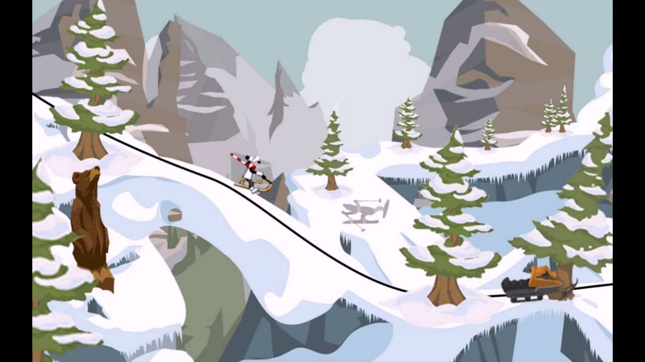 Line Rider 2 Unbound PC 2008 Gameplay - YouTube