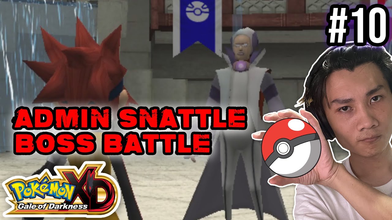(10) MELAWAN ADMIN TEAM CIPHER SNATTLE BOSS BATTLE! - Pokemon XD Gale ...