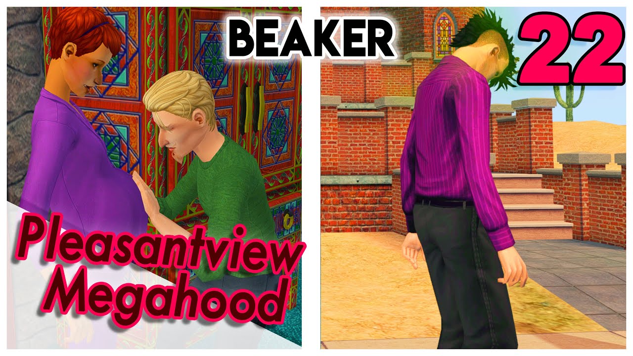 Beaker ~ Round 2 ~ Let's Play a Pleasantview Megahood in the Sims 2 ...