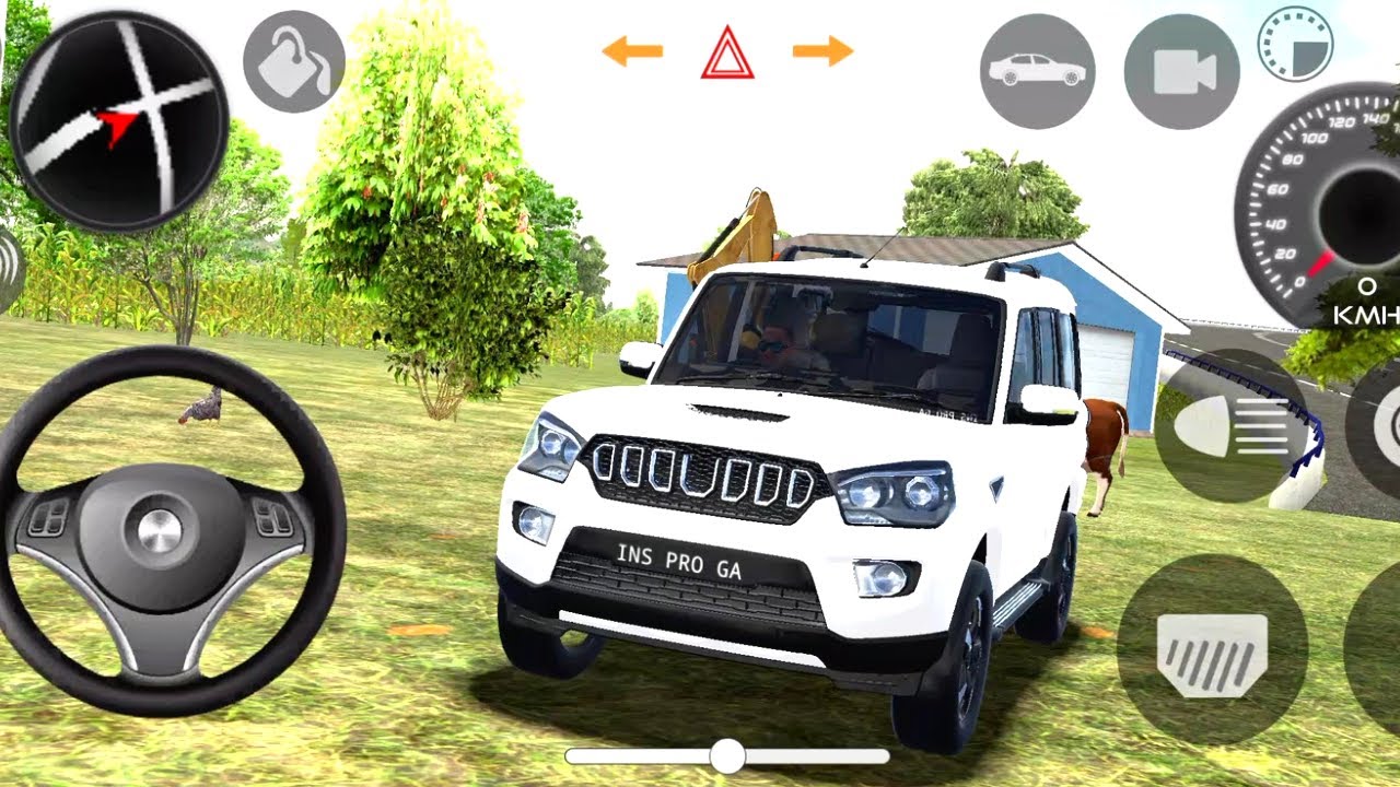 Indian Car Simulator 3D | Indian Car Driving Gameplay | Scorpio Classic ...