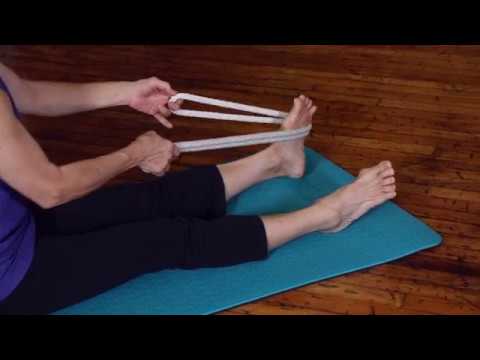Active Isolated Stretching for Hamstring with Rope demonstrated by Ching