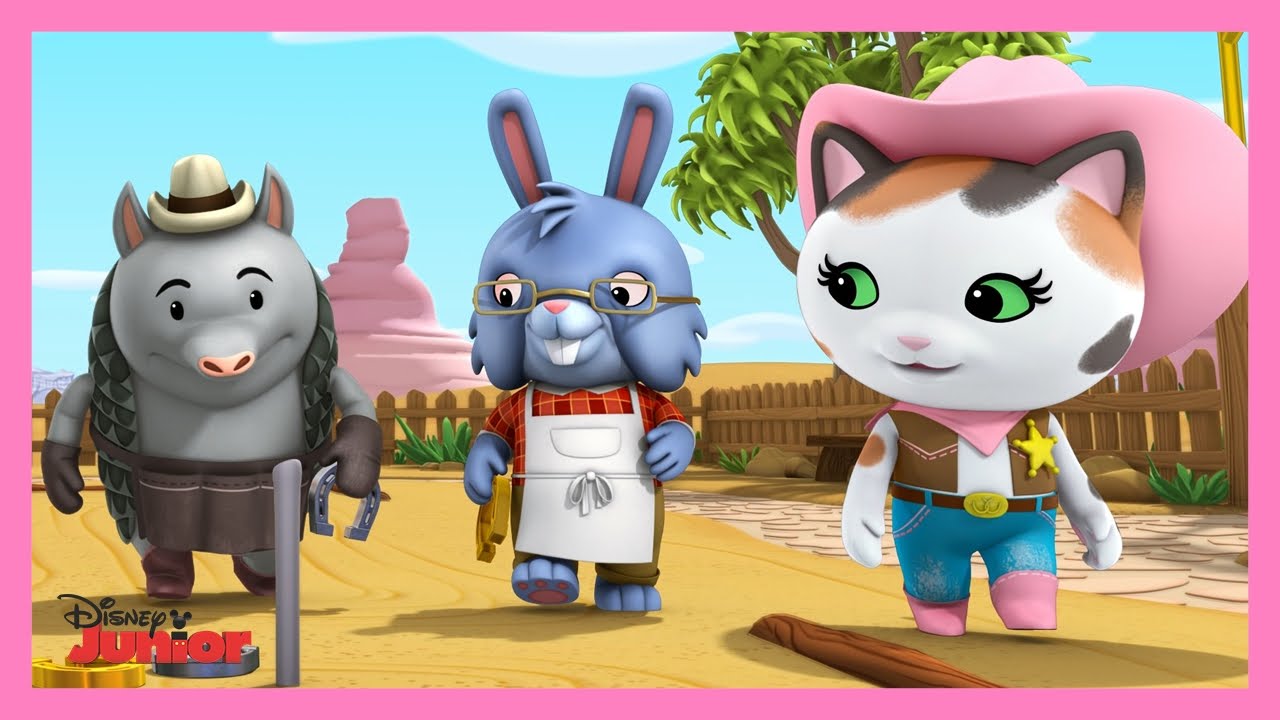 La Sheriff Callie en el Oeste | Rompecabezas de Amigos | Disney Junior ...