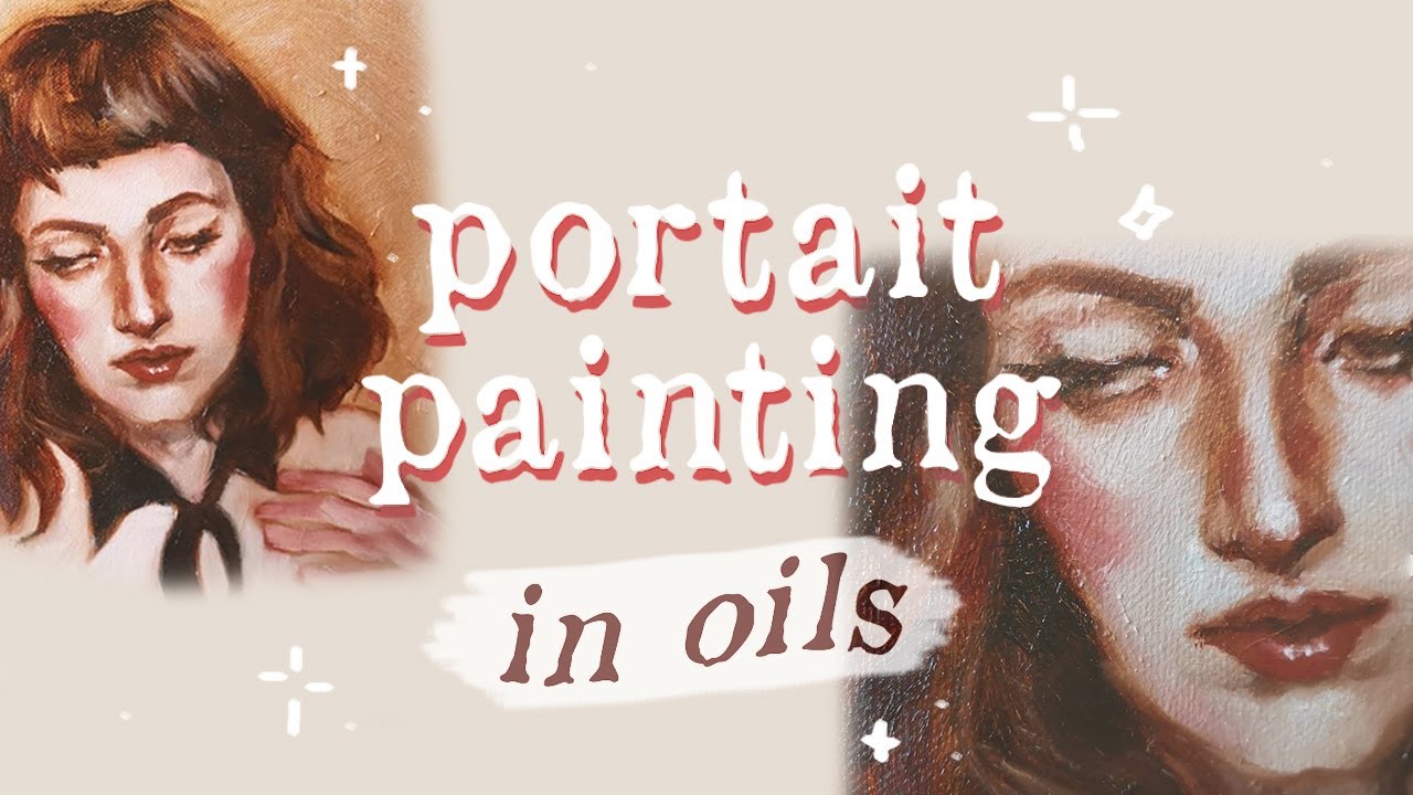 Oil Painting Process ~ painting a portrait - YouTube
