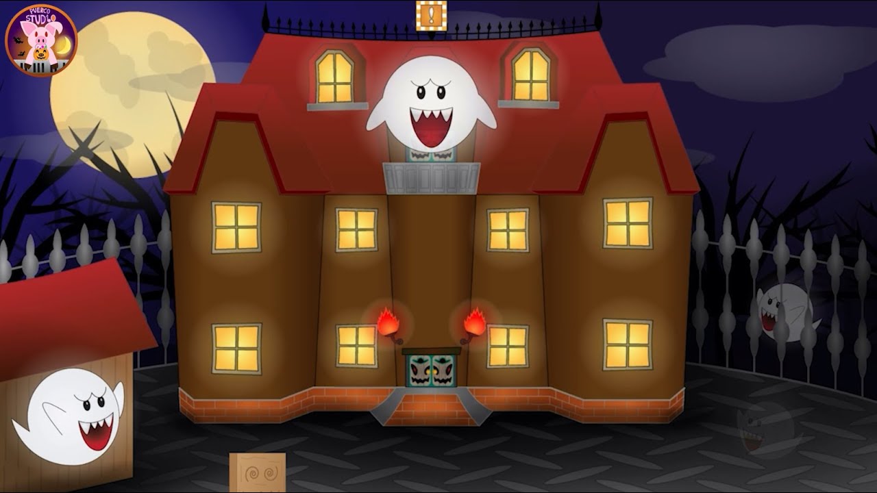 Big Boo's Haunt Animation Timelapse - YouTube