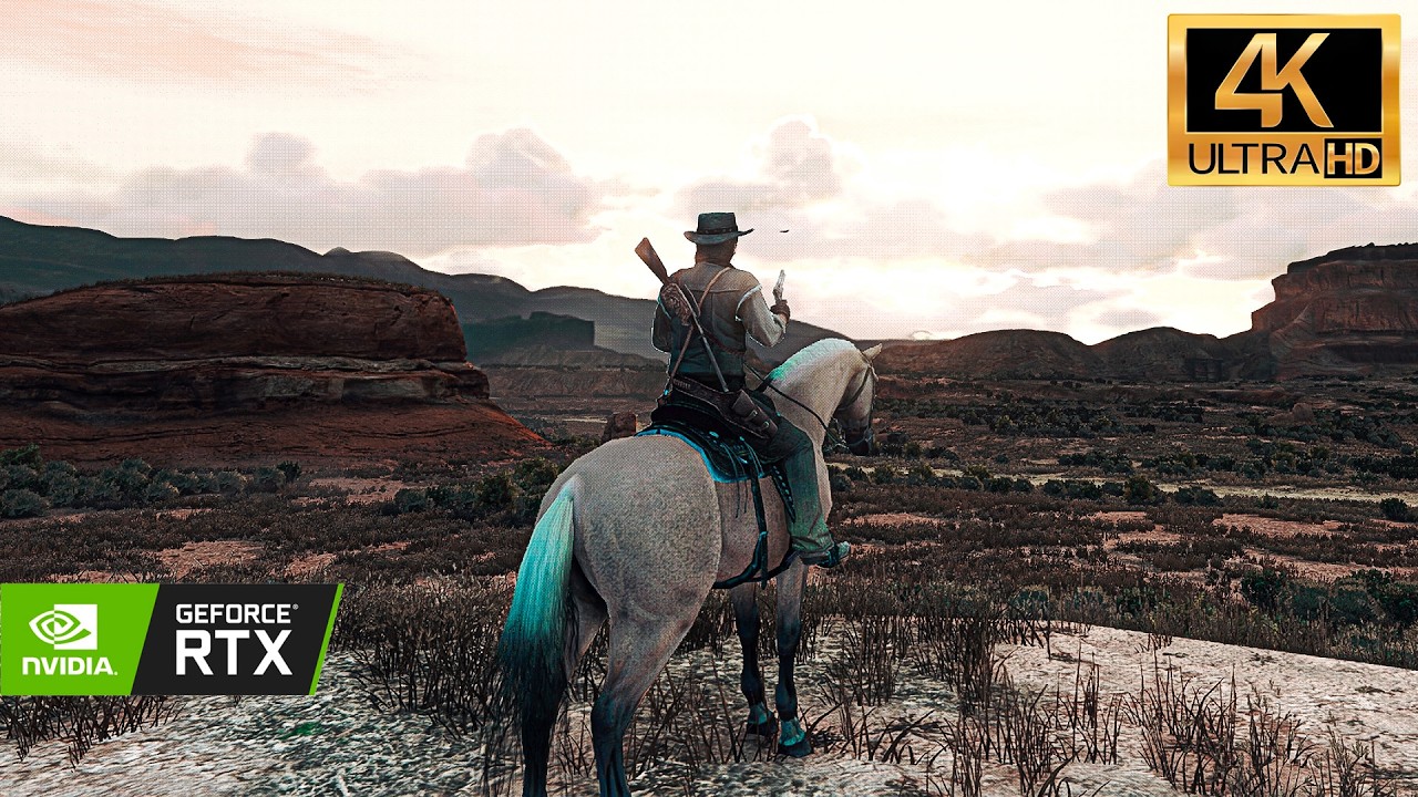 (PC) Red Dead Redemption.. Photorealistic Graphics MOD - RAY TRACING ...