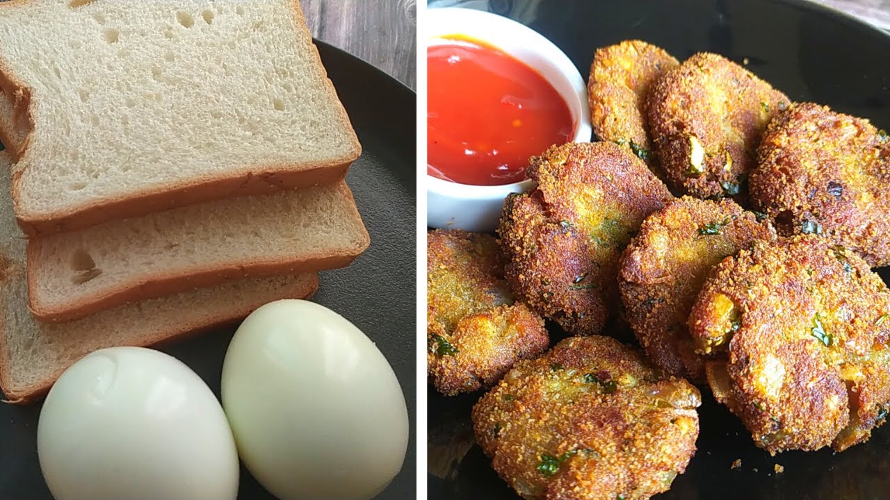 3 Slices of Bread & 2 Eggs, You Can Prepare These Bread Egg Snacks at ...