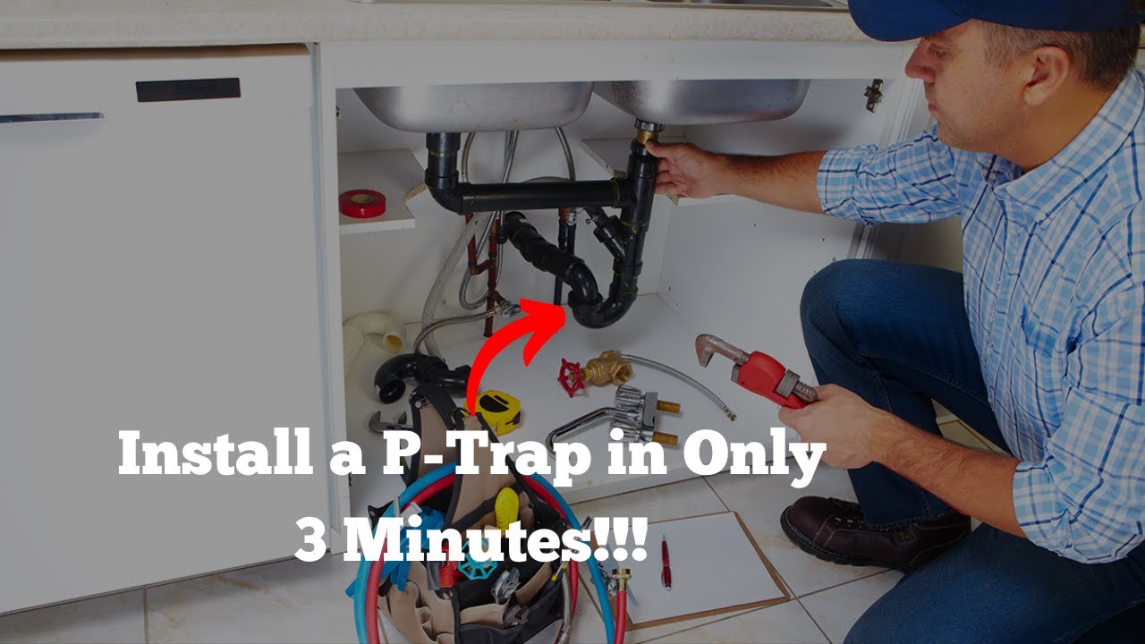 How to Install a Bathroom Sink P-Trap in Just 3 Minutes! - YouTube
