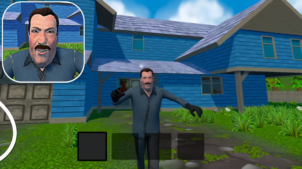 Neighbor Escape 3D Horror | End of Chapter 1 Full Gameplay - YouTube
