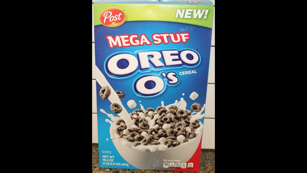 Post Mega Stuf Oreo O’s Cereal Review - YouTube