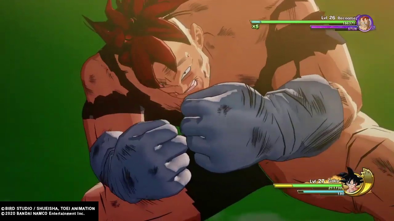 Goku Vs Recoome : DBZ Kakarot PS4 - YouTube