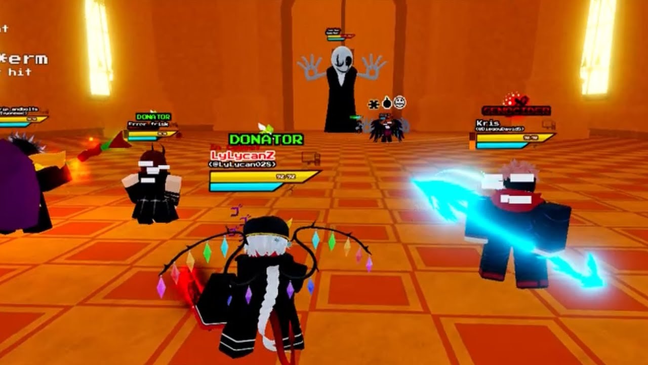 [UTPR] Beating the Gaster event - YouTube