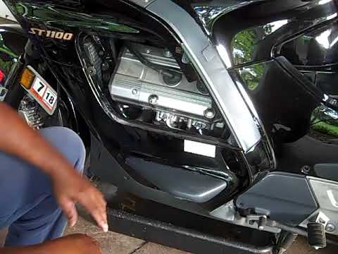 Pt I 1998 Honda ST1100 Fan and Radiatior Removal, Faring and Covers ...