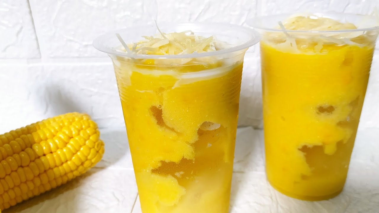 Resep Lengkap Es Jagung Hawai - YouTube