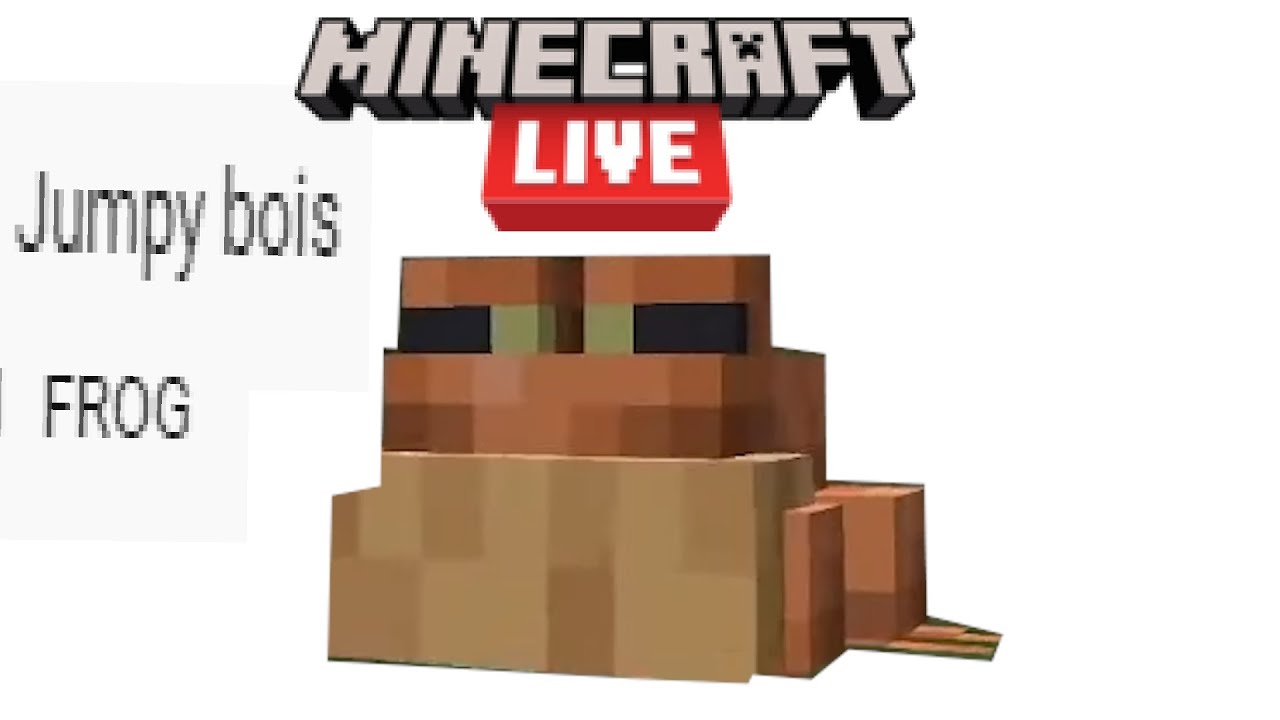FROG HYPE (meme) | Minecraft Live - YouTube