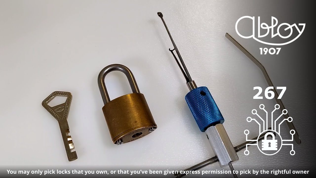 267 🔐 Smallest Abloy classic padlock picked and gutted - YouTube