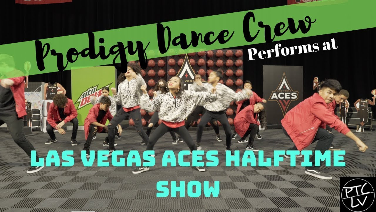 Prodigy Dance Crew Performance at Las Vegas Aces Halftime Show - YouTube