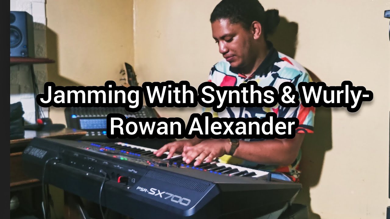 Jamming With Synths & Wurly- Rowan Alexander - YouTube