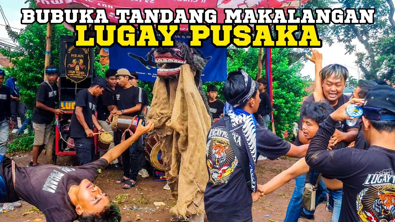 REAK LUGAY PUSAKA BUBUKA TANDANG MAKALANGAN - YouTube