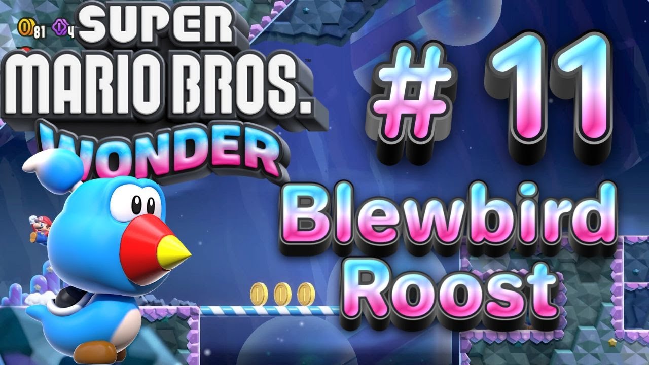🎮 Super Mario Bros. Wonder – World Petal Isles - Blewbird Roost - YouTube