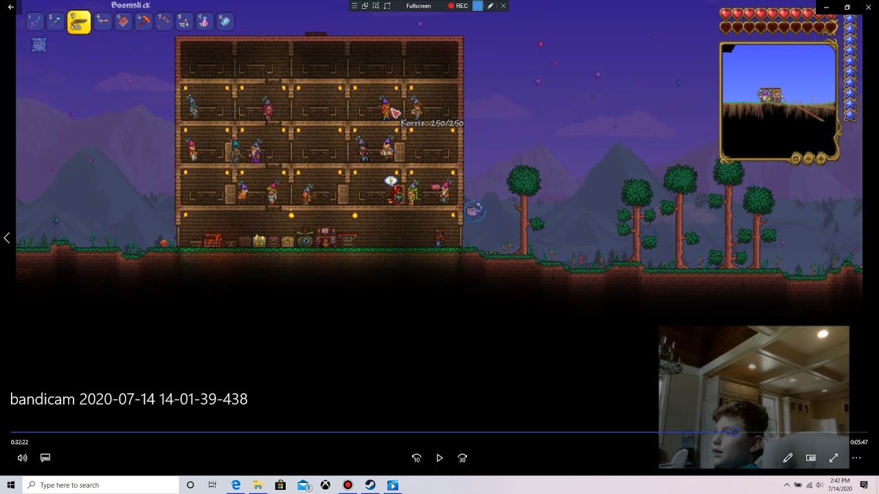 terraria 2 ep-7 getting a shadow key - YouTube