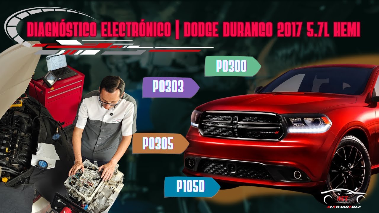 🔧 Diagnóstico Electrónico | Dodge Durango 2017 5.7L HEMI 🚙 | Código ...