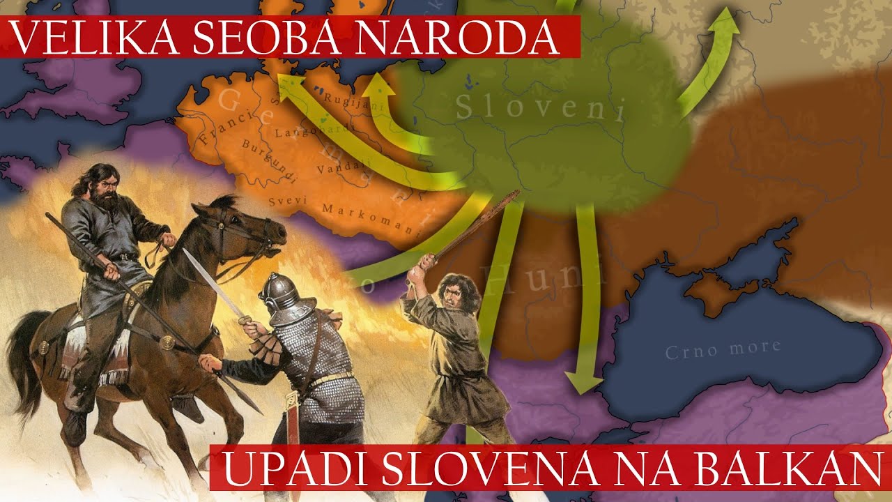 Doseljavanje Slovena na Balkan - Ratni pohodi Južnih Slovena 1/3 ...