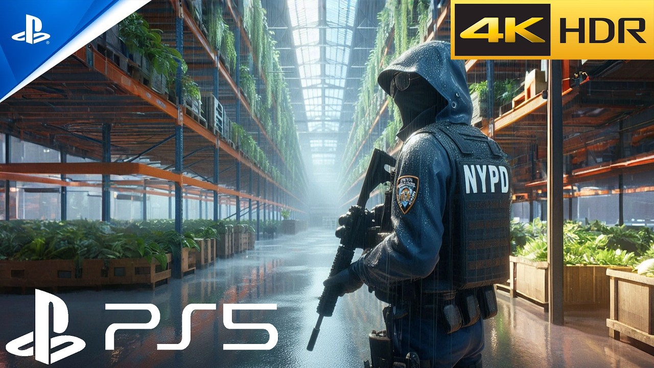 (PS5) NYPD Raid on Marijuana Warehouse | Realistic ULTRA Graphics ...