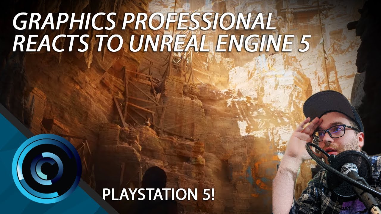 Graphics Professional Reacts to Unreal Engine 5 Playstation 5 - YouTube