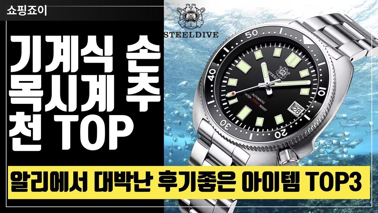 알리에서 대박터진 5천개이상 천개이상 팔린 기계식 손목시계 평점 48 49 이상 알리추천 알리꿀템 Youtube