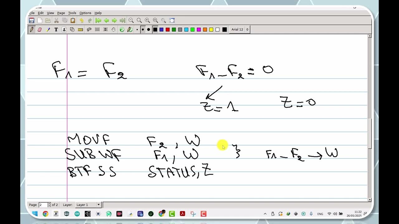 Resumé pic16f877 partie 2 - YouTube