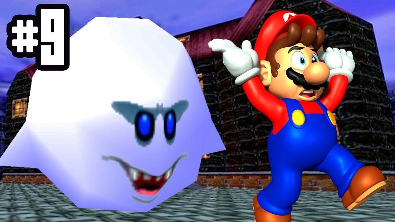 FANTASMAS 100% REALES | SUPER MARIO 64 HD GAMEPLAY ESPAÑOL #9 - YouTube