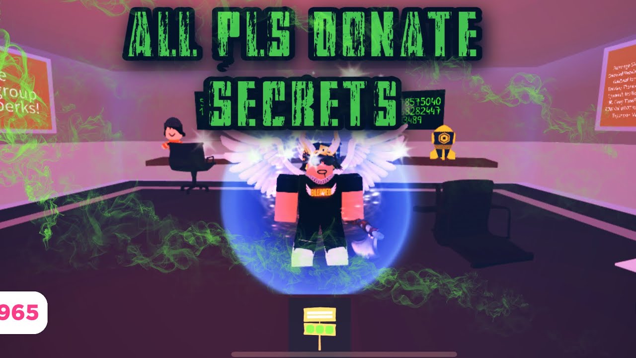 ALL 5 SECRET LOCATIONS IN PLS DONATE* - YouTube
