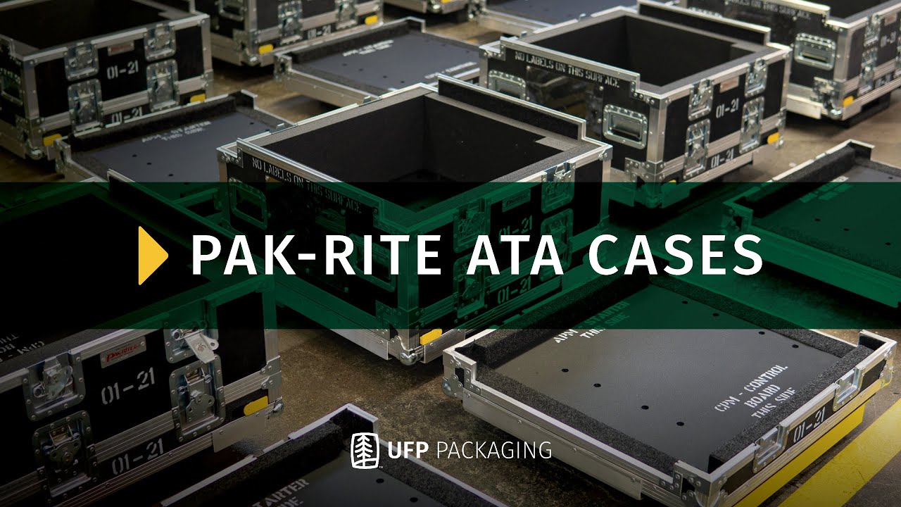 Pak Rite ATA Cases | UFP Packaging - YouTube