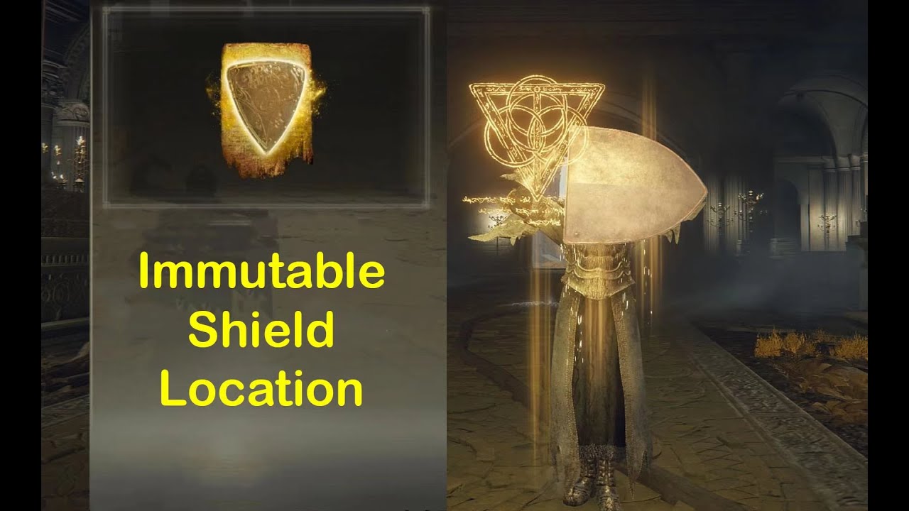 ELDEN RING - Immutable Shield Final Location (suggest looking up Gold Mask Quest first) - YouTube