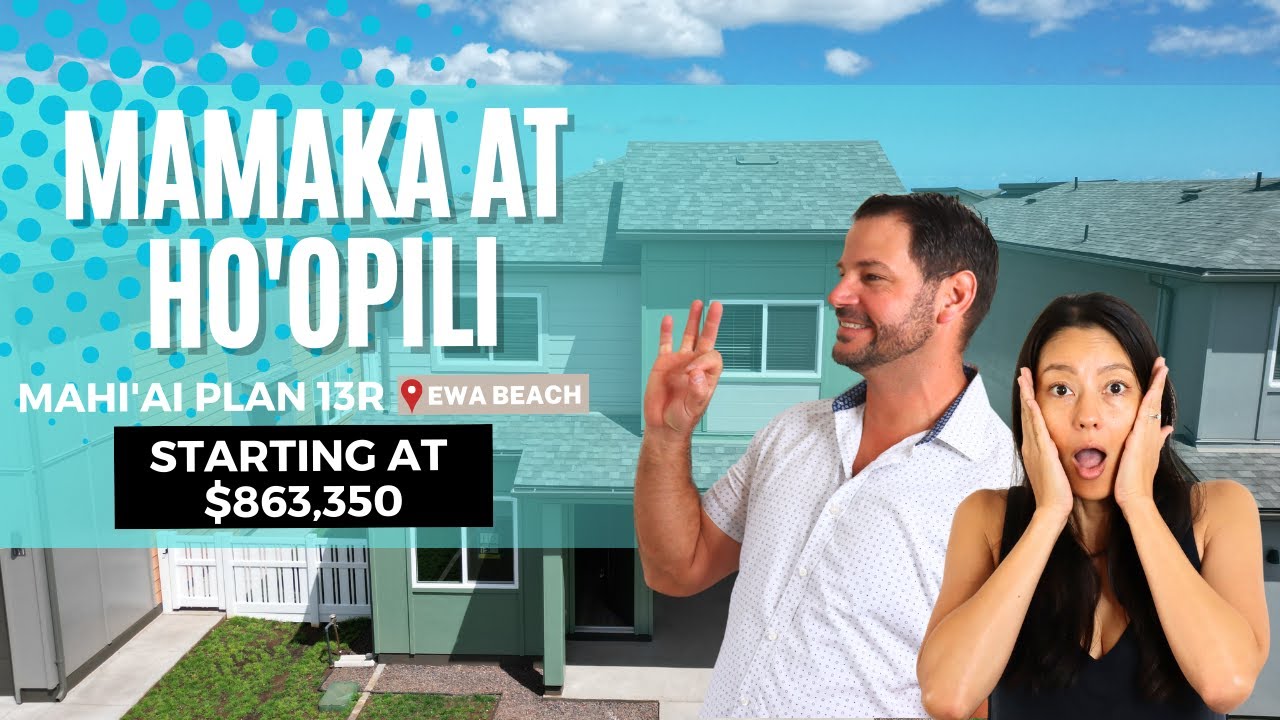 🏠🔍 New Ho'opili Homes For Sale | Tour Ho'opili Homes | Mahi'Ai 13R ...